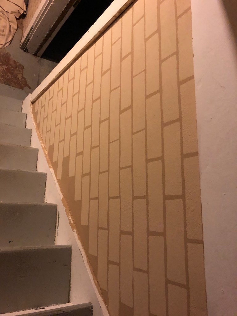 Painting… brick by brick… painting…. – RUNt